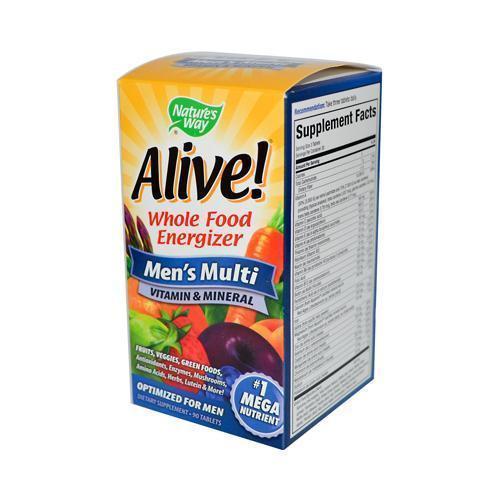 Natures Way Alive Mens Multi 1x90 Tablets Vitamin 0704